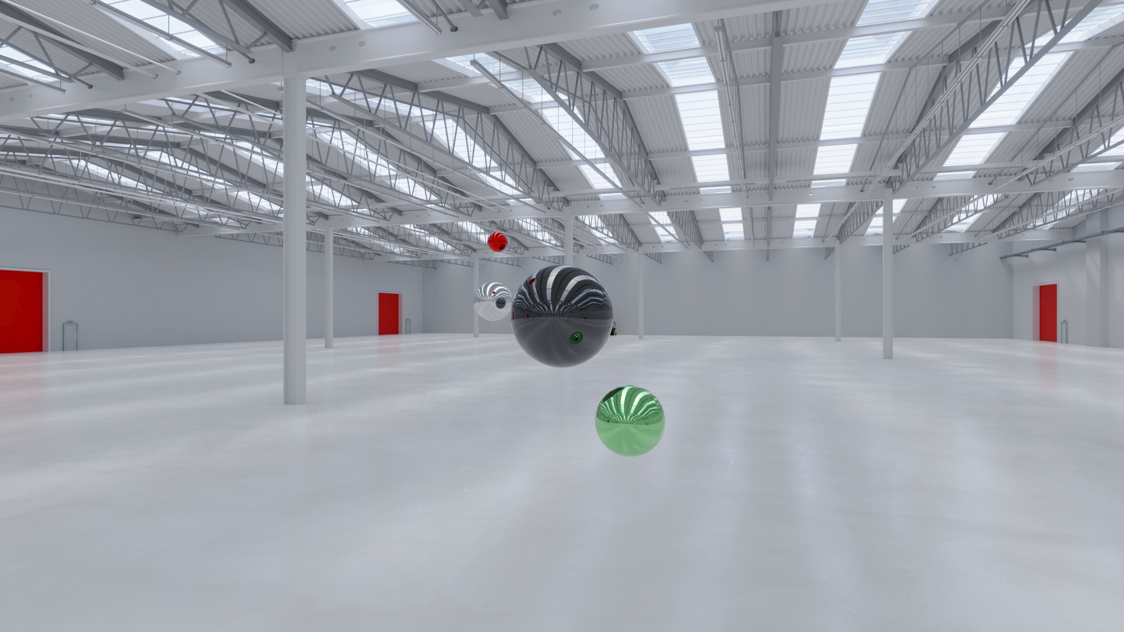 Texture HDRI - Warehouse Interior 8b - 16384x8192 VR / AR / low-poly ...