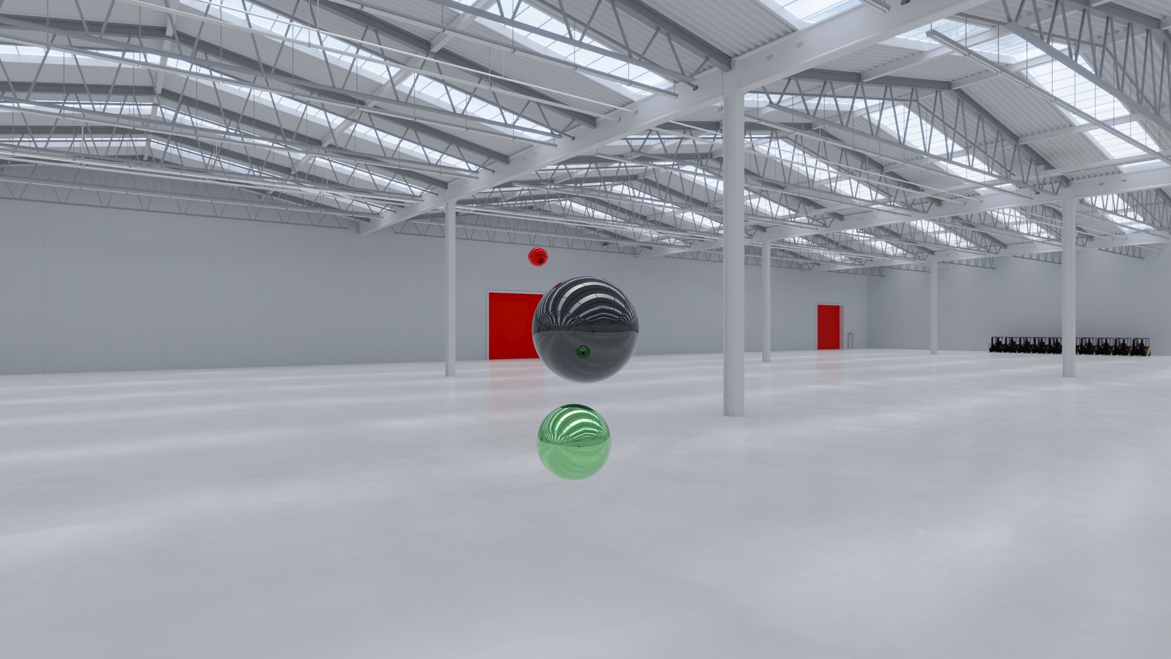 Texture HDRI - Warehouse Interior 8b - 16384x8192 VR / AR / low-poly ...