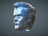 Terminator T1000 inspirited figure Head 3D model 3D printable | CGTrader