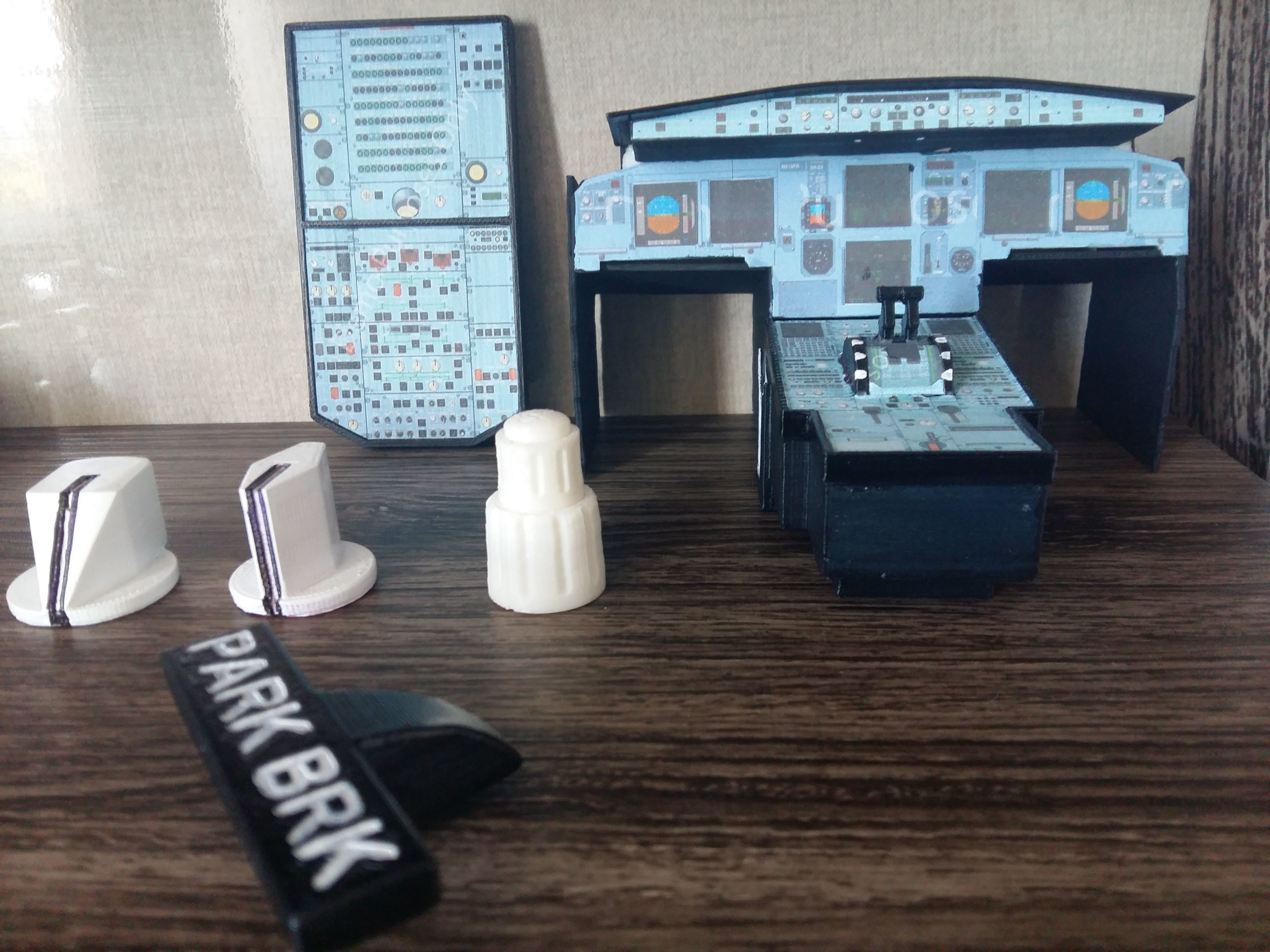Airbus Simulator Mockup 1-12 scale 3D model 3D printable | CGTrader