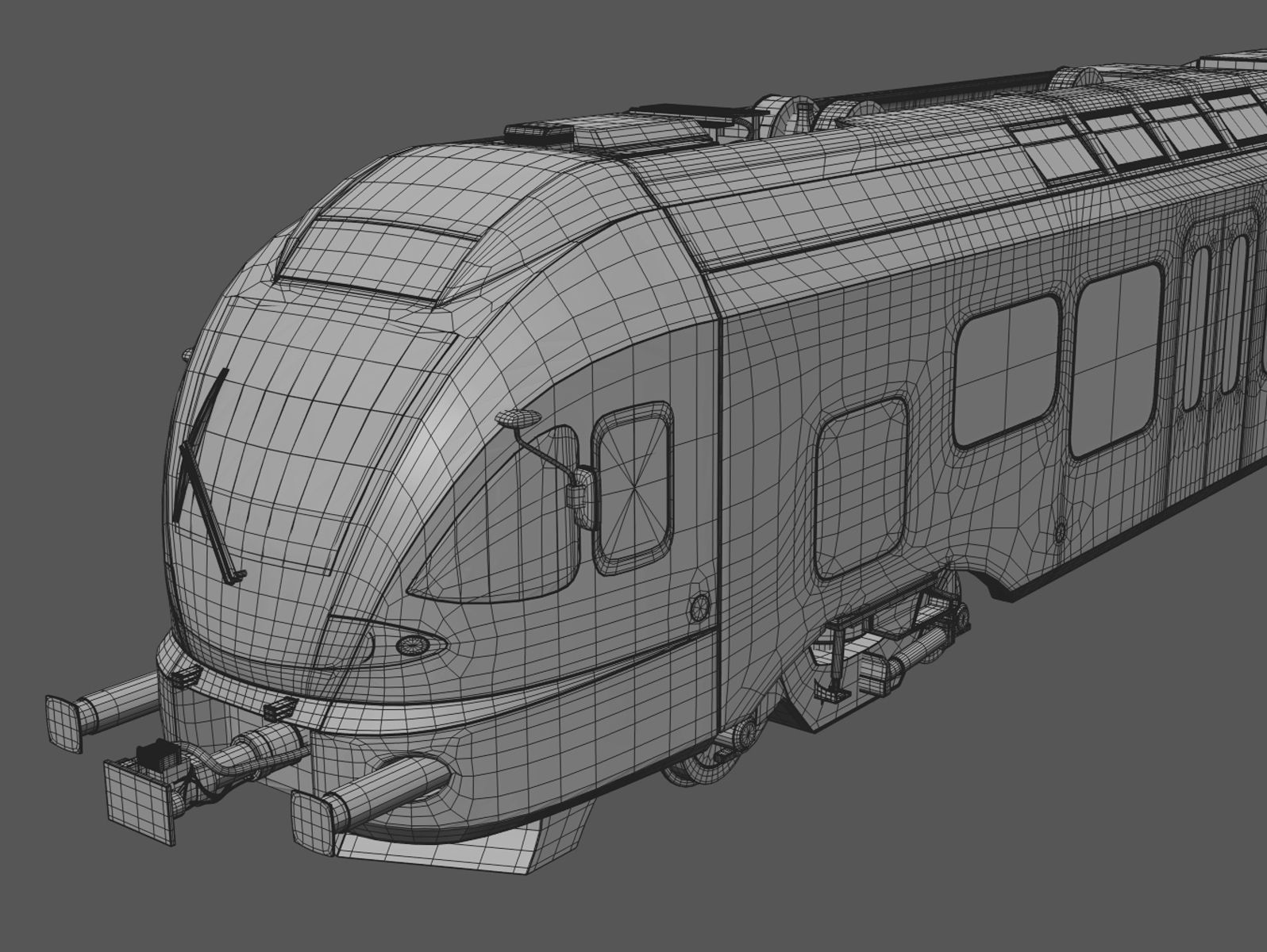 Stadler FLIRT 415 train 3D model | CGTrader