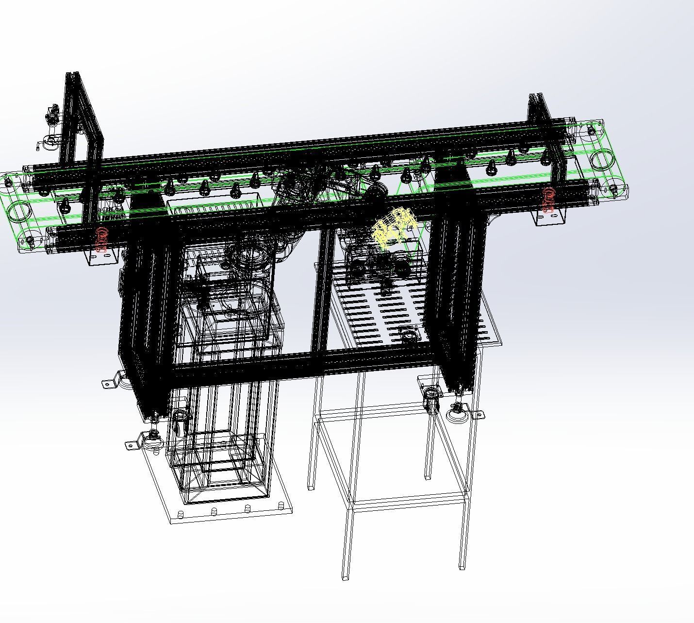 Automatic loading and unloading machine 3D model | CGTrader