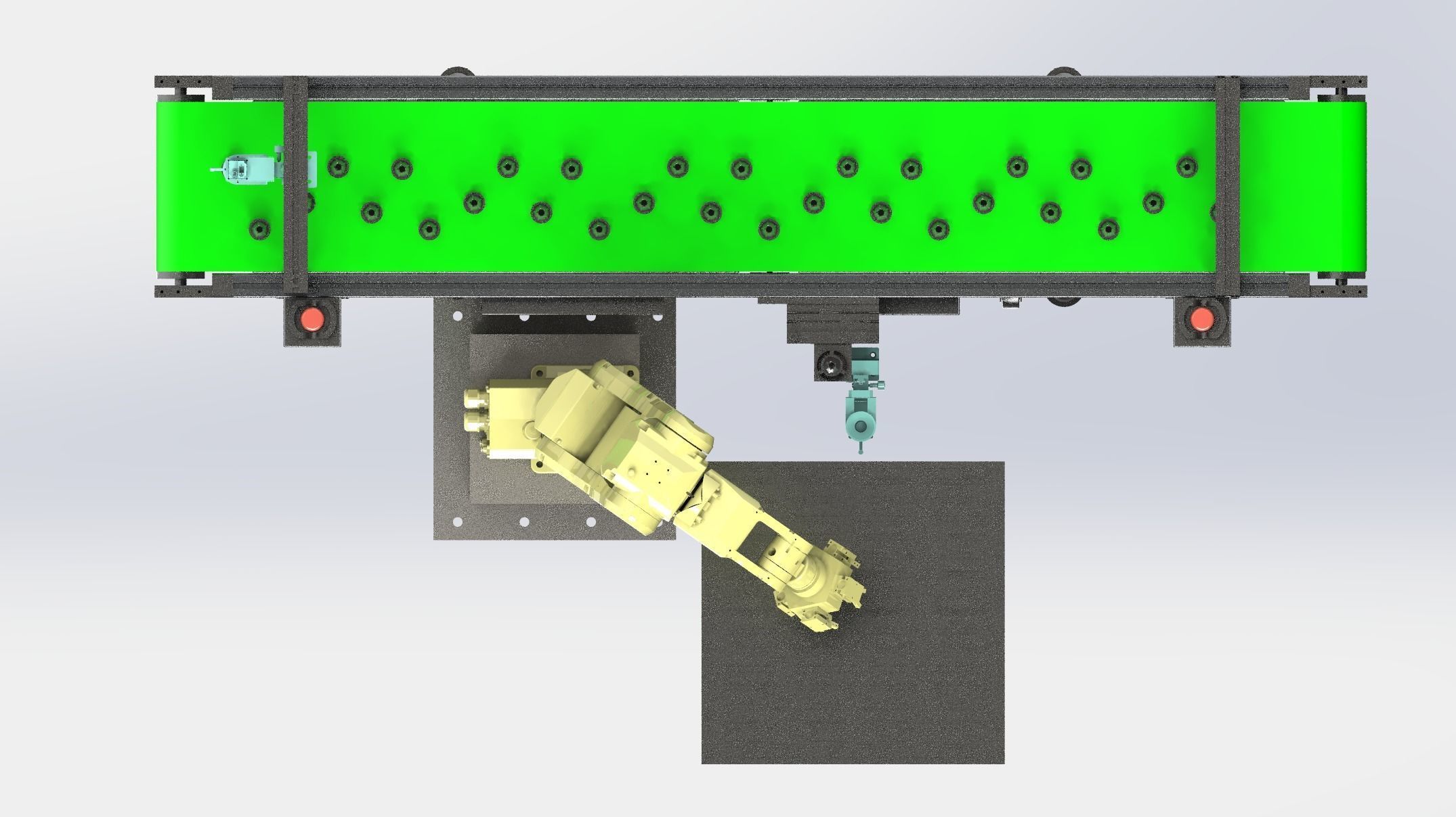 Automatic loading and unloading machine 3D model | CGTrader