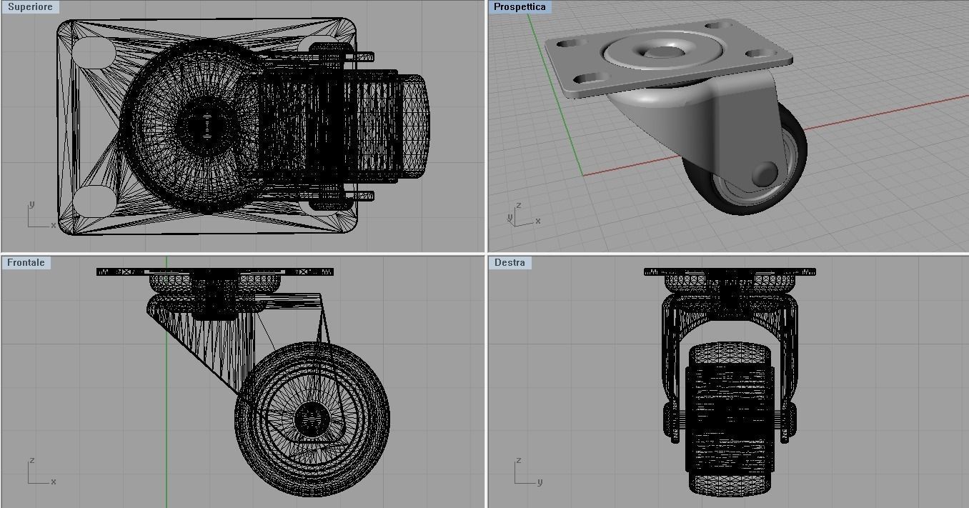 Rollers free 3D model | CGTrader