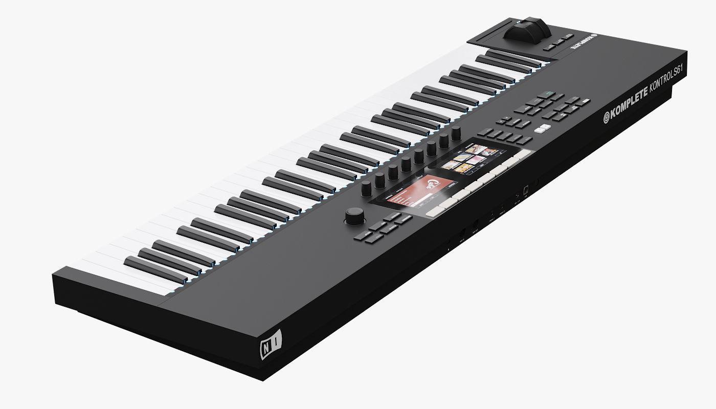 Native Instruments Komplete Kontrol S61 MK2 3D model | CGTrader