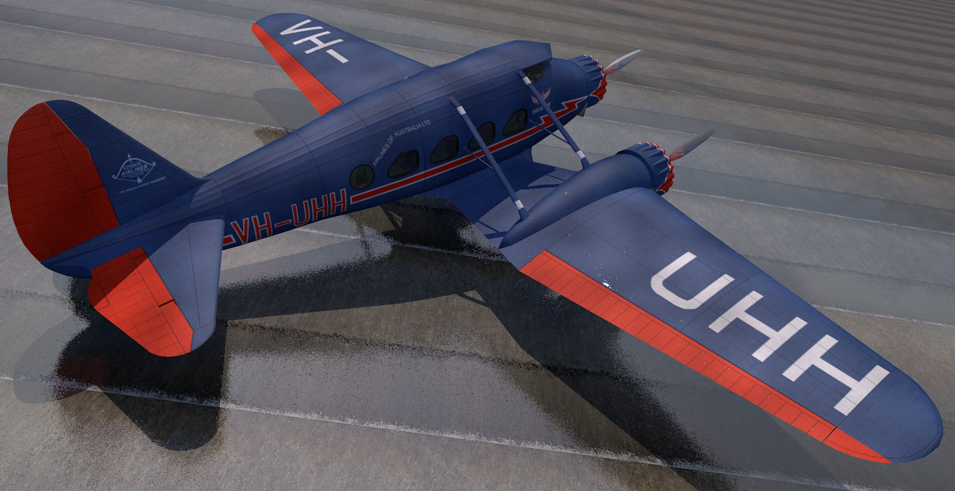 Stinson A1 Trimotor 3D model | CGTrader