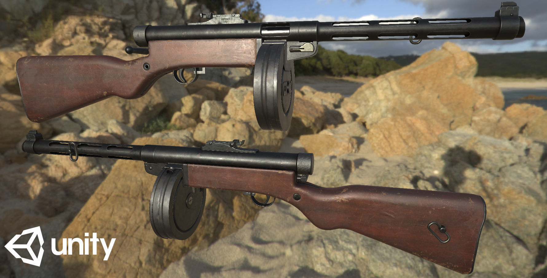 3D model KP31 Submachine Gun VR / AR / low-poly | CGTrader