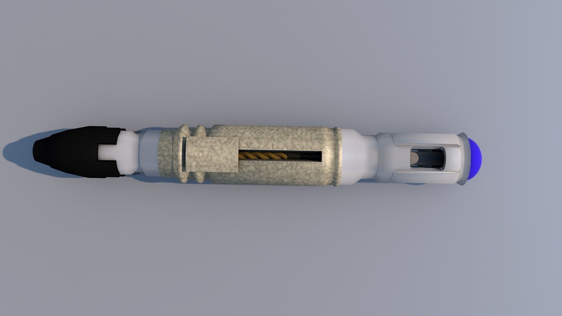 Sonic Screwdriver - 10th 3D model animated | CGTrader