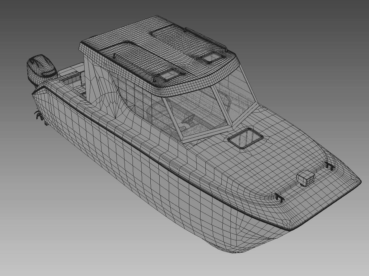 Boat Catamaran 3D model | CGTrader