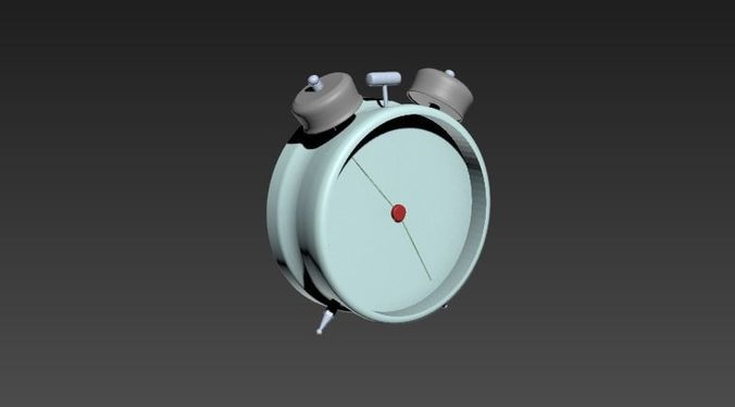 3D model clock alarm VR / AR / low-poly | CGTrader