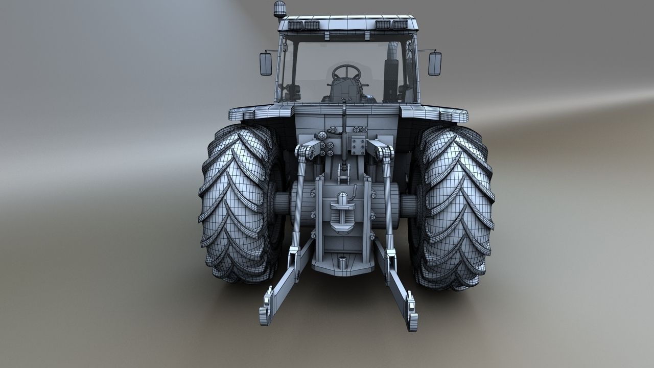 Tractor 3D model | CGTrader