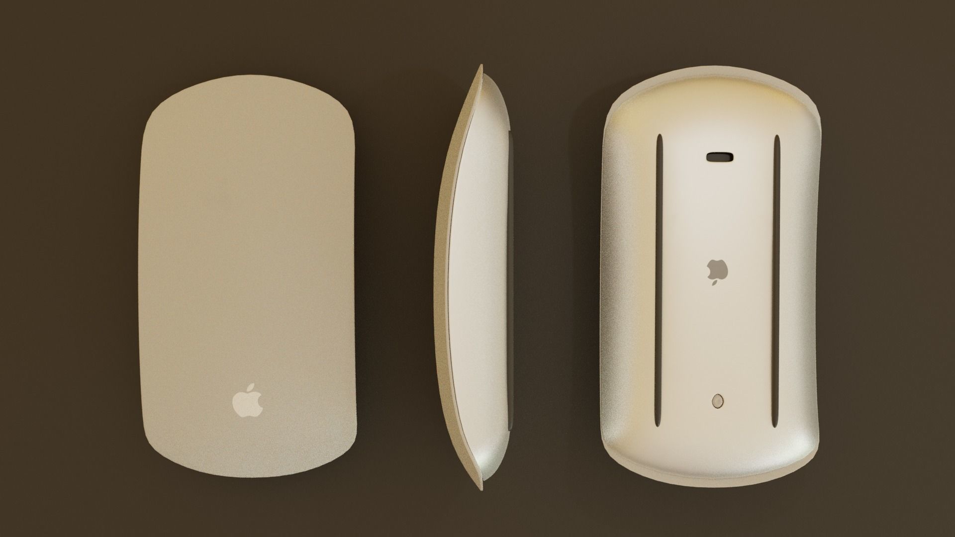 bluetooth apple mouse 3D model | CGTrader
