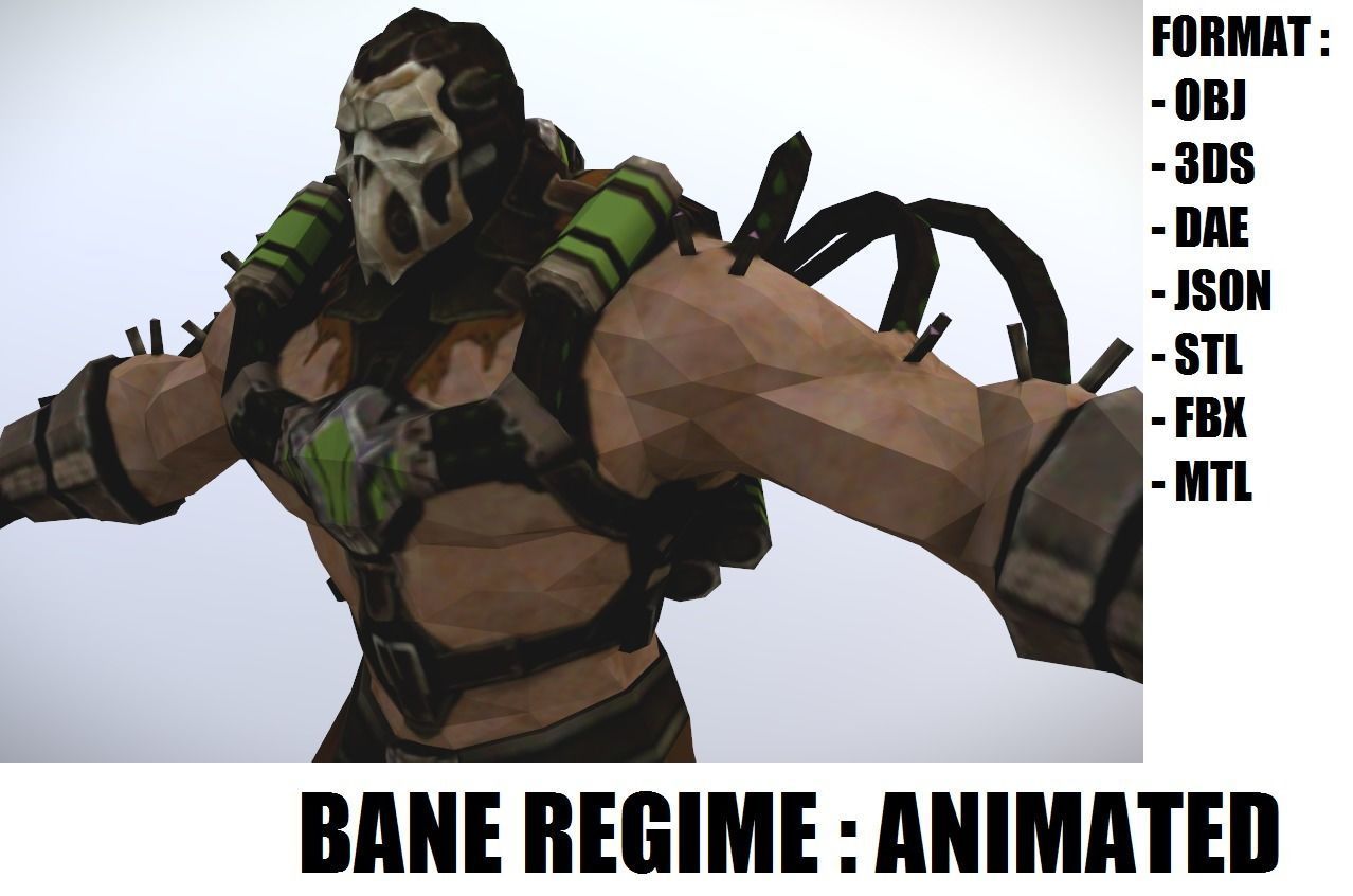 3D model Bane Regime | CGTrader