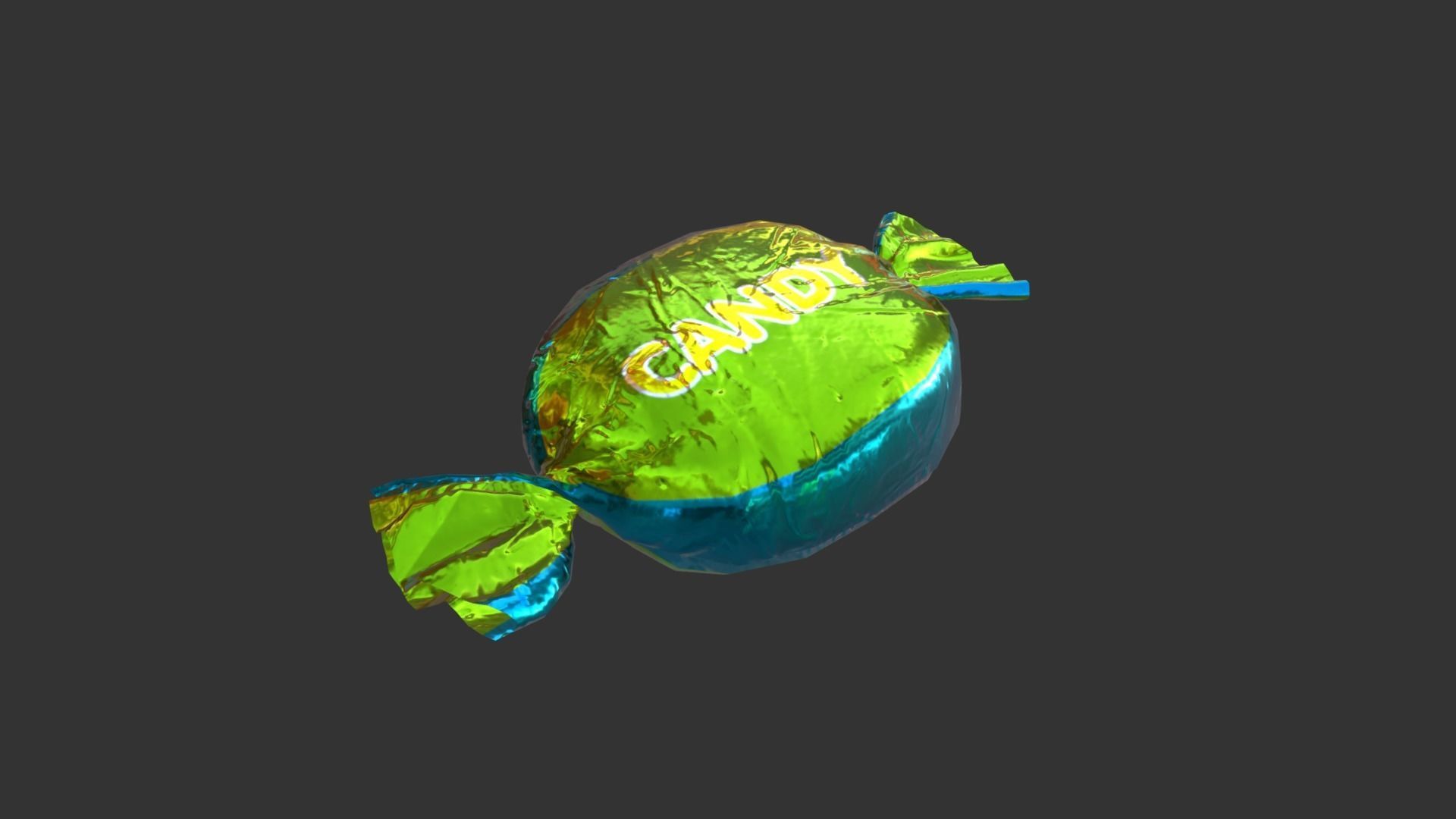 3D model Wrapped Candy VR / AR / low-poly | CGTrader