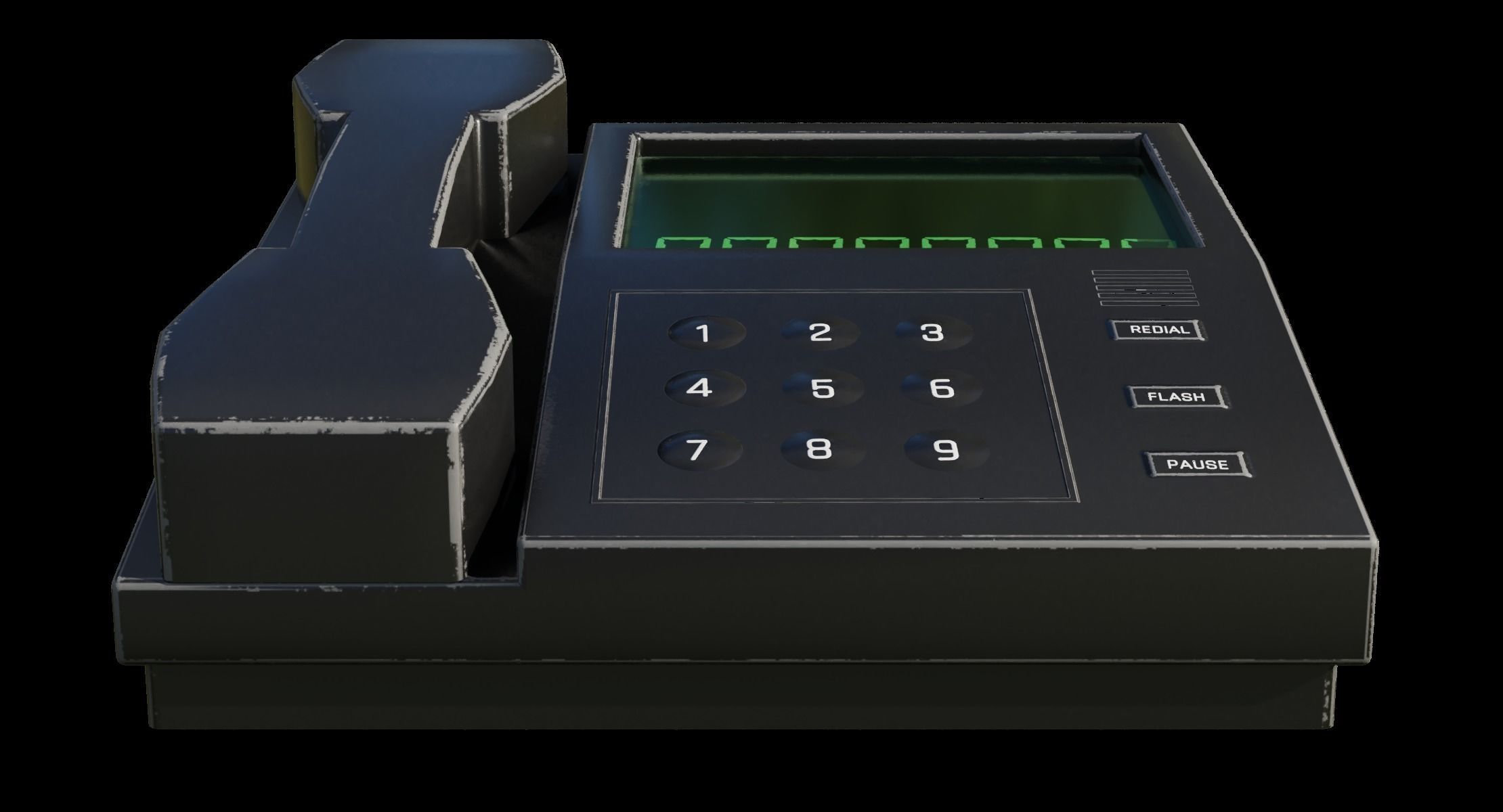 Phone - Low Poly telephone 3D model | CGTrader