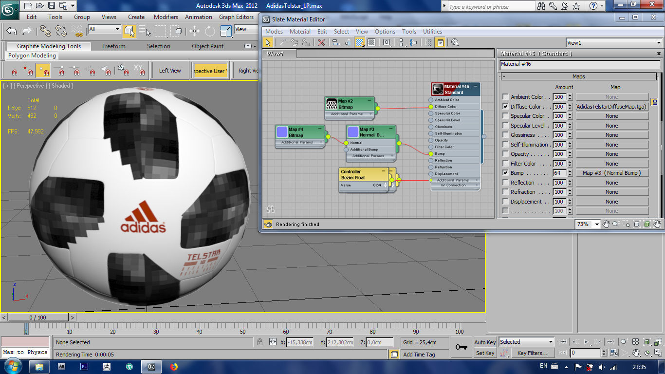 Adidas Telstar 18 free VR / AR / low-poly 3D model | CGTrader