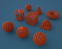 Geometric 3D Printing Models | CGTrader