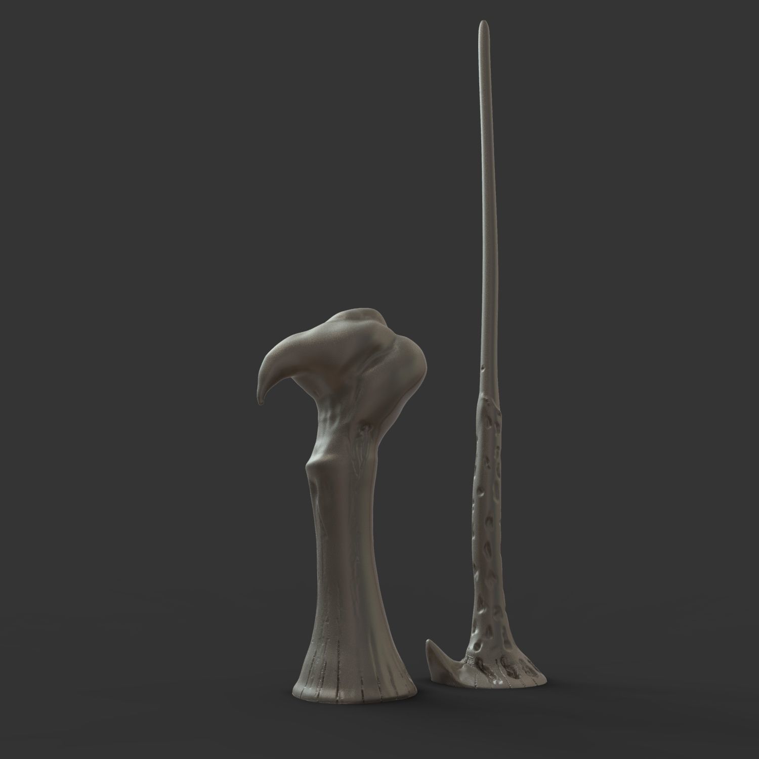 VOLDEMORT WAND - HARRY POTTER 3D model 3D printable | CGTrader