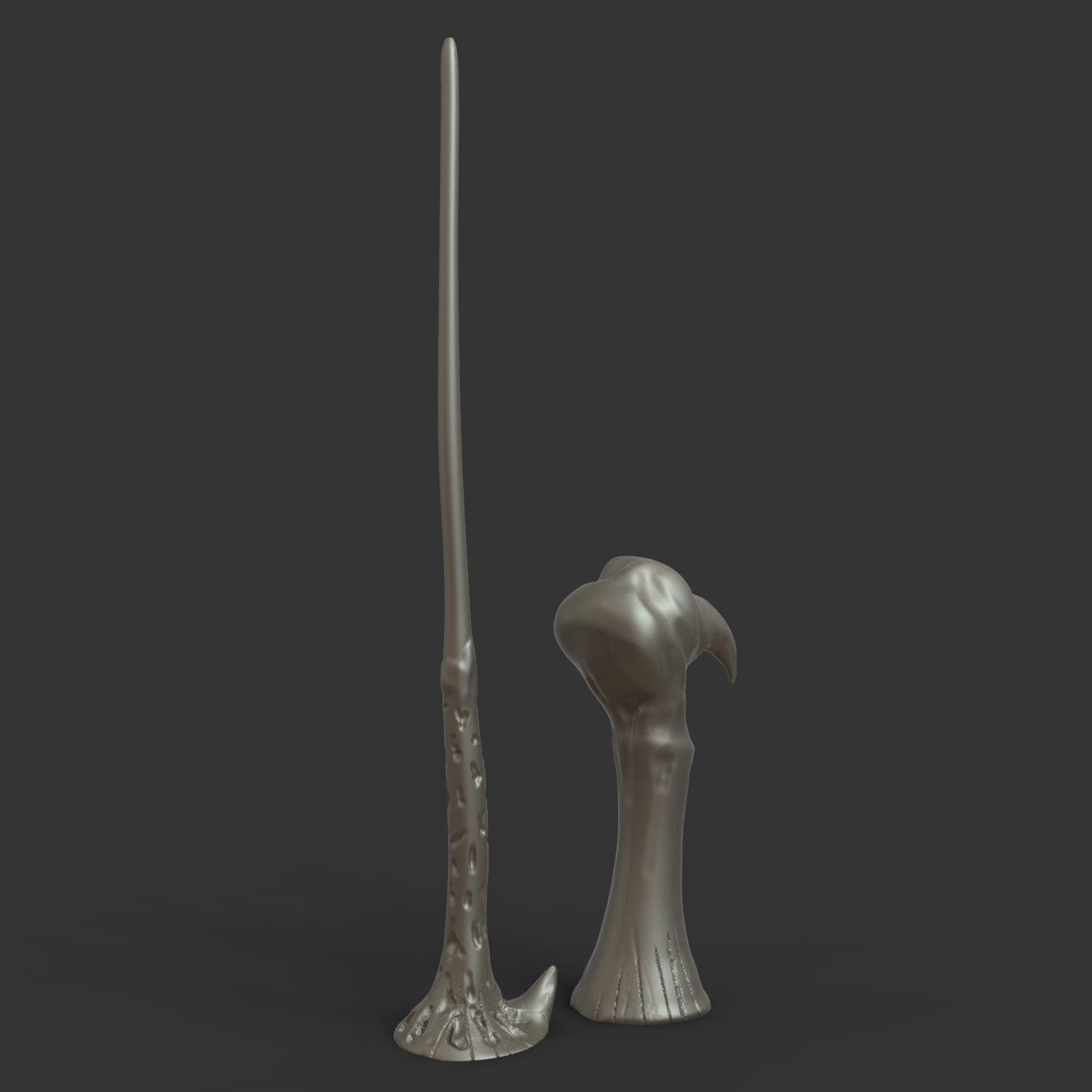 VOLDEMORT WAND - HARRY POTTER 3D model 3D printable | CGTrader