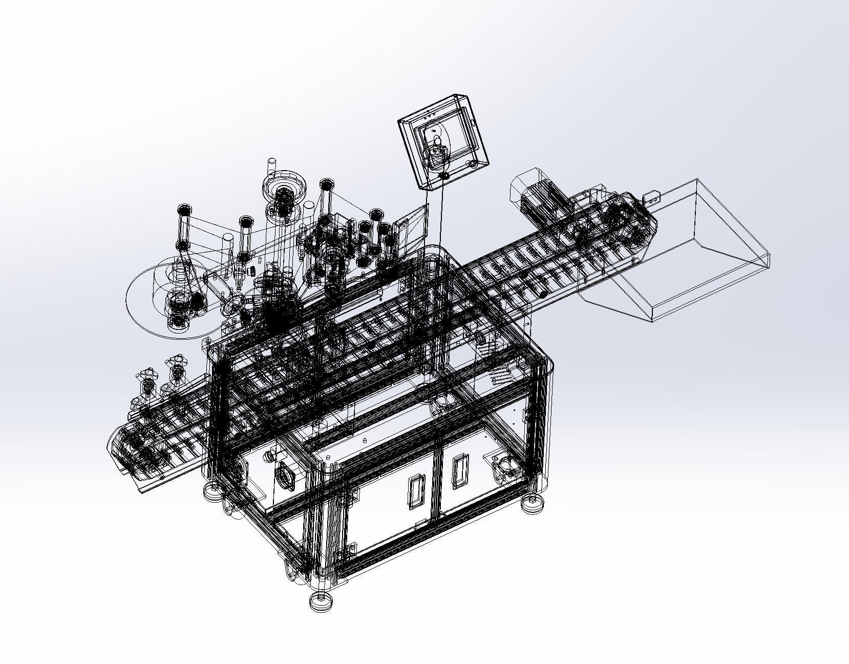Labeling machine 3D model | CGTrader