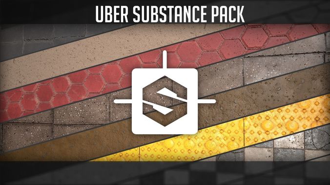 Uber Substance Pack Texture | CGTrader