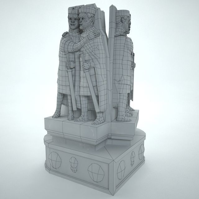 3D model Statues Pack Vol3 andLODs VR / AR / low-poly | CGTrader