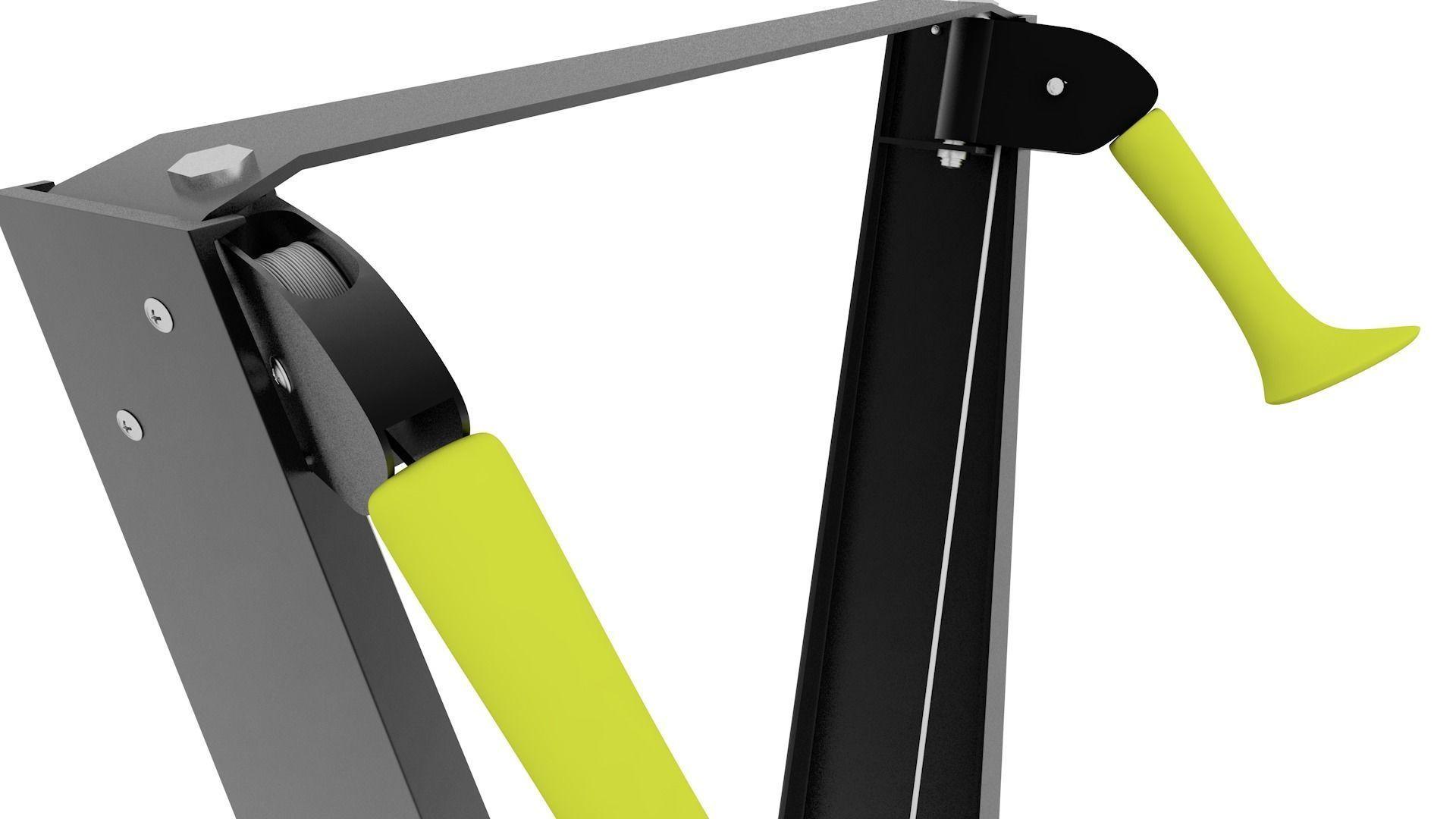 Concept2 SkiErg 3D model rigged | CGTrader