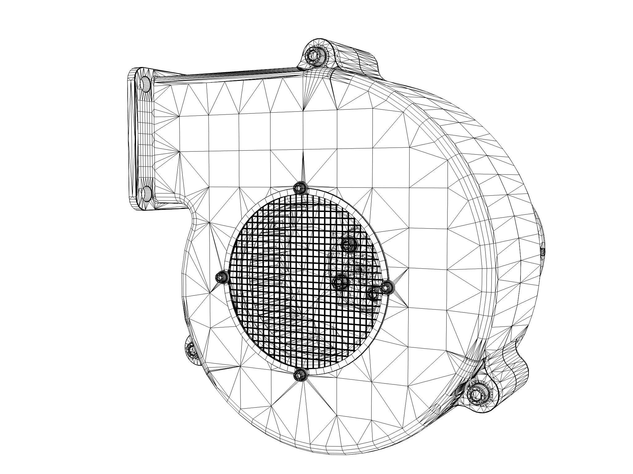 Industrial Centrifugal Blower Fan - Animated 3D model animated | CGTrader