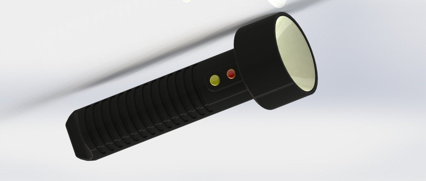 FlashLight free 3D model | CGTrader