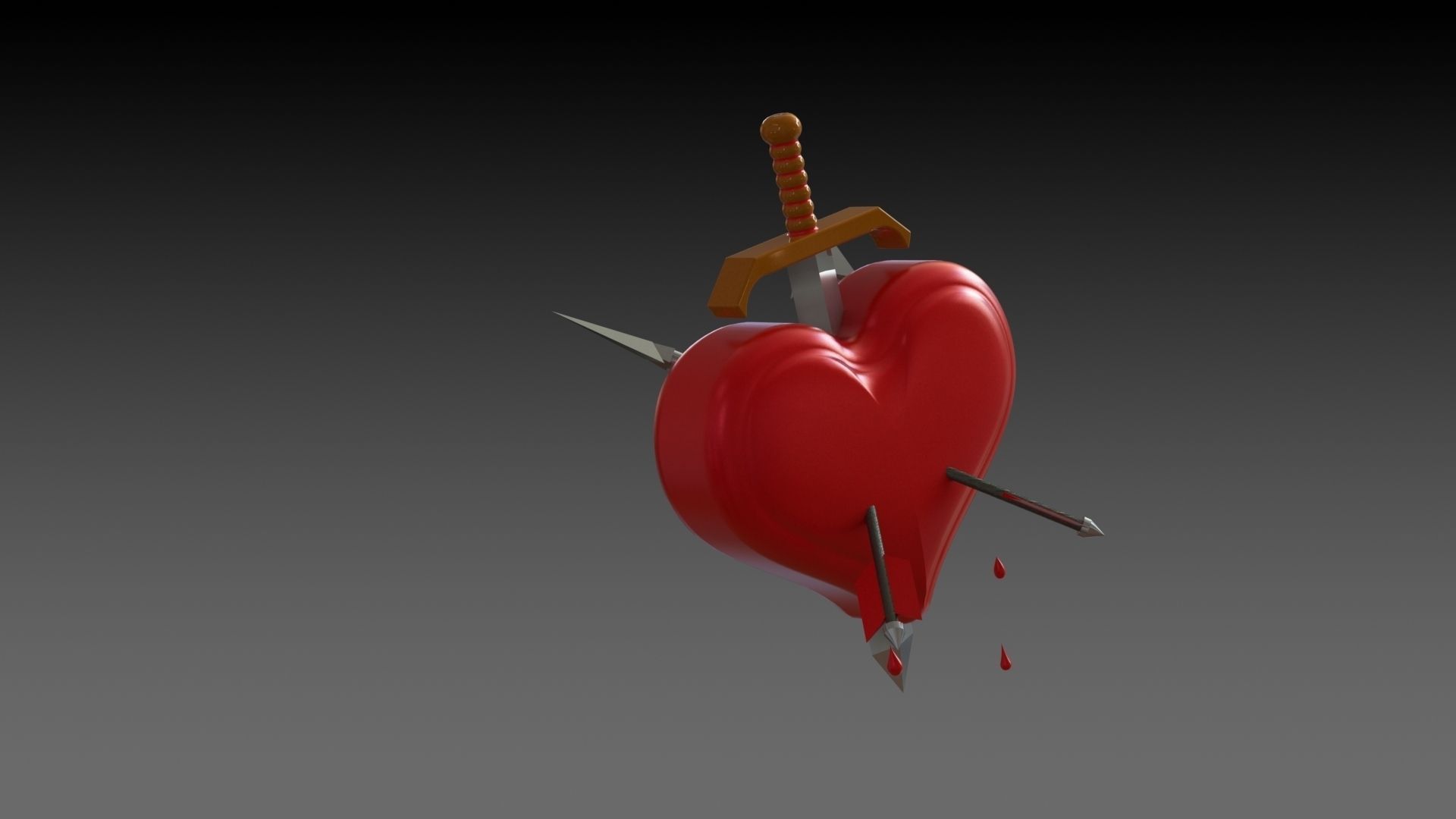 Heart free 3D model | CGTrader