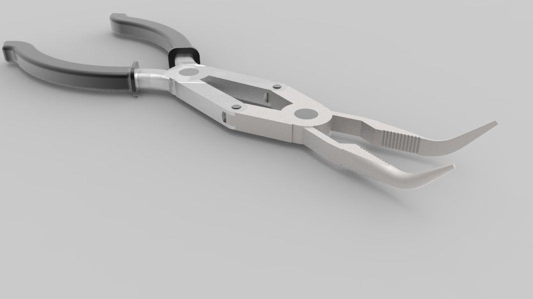 Double-X Pliers free 3D model | CGTrader