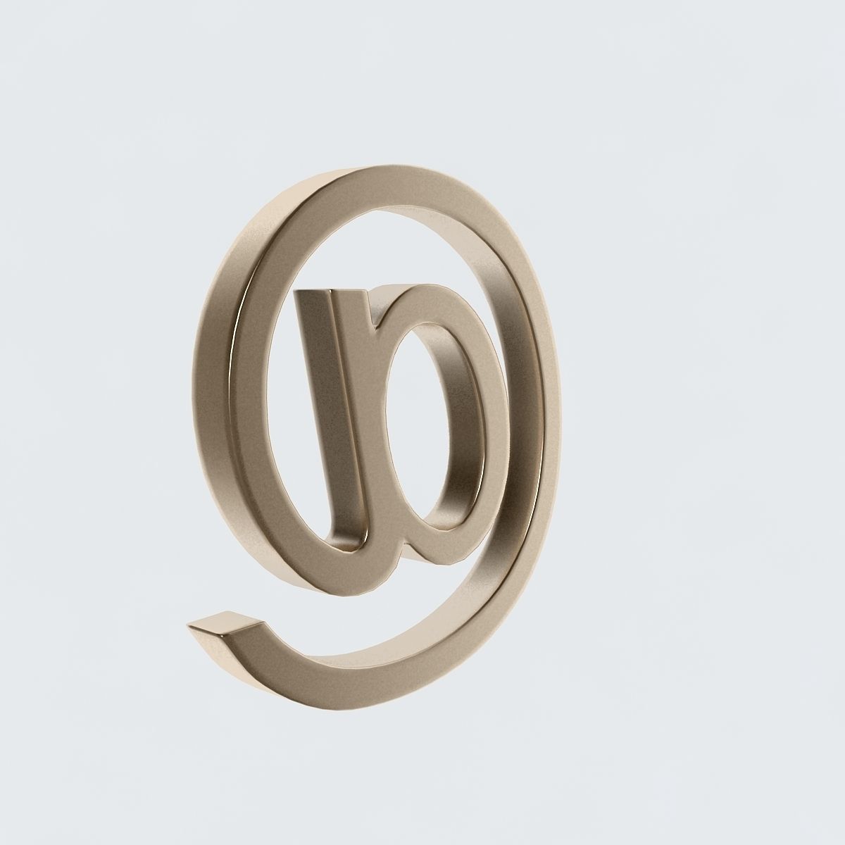 At simbol 3D model | CGTrader