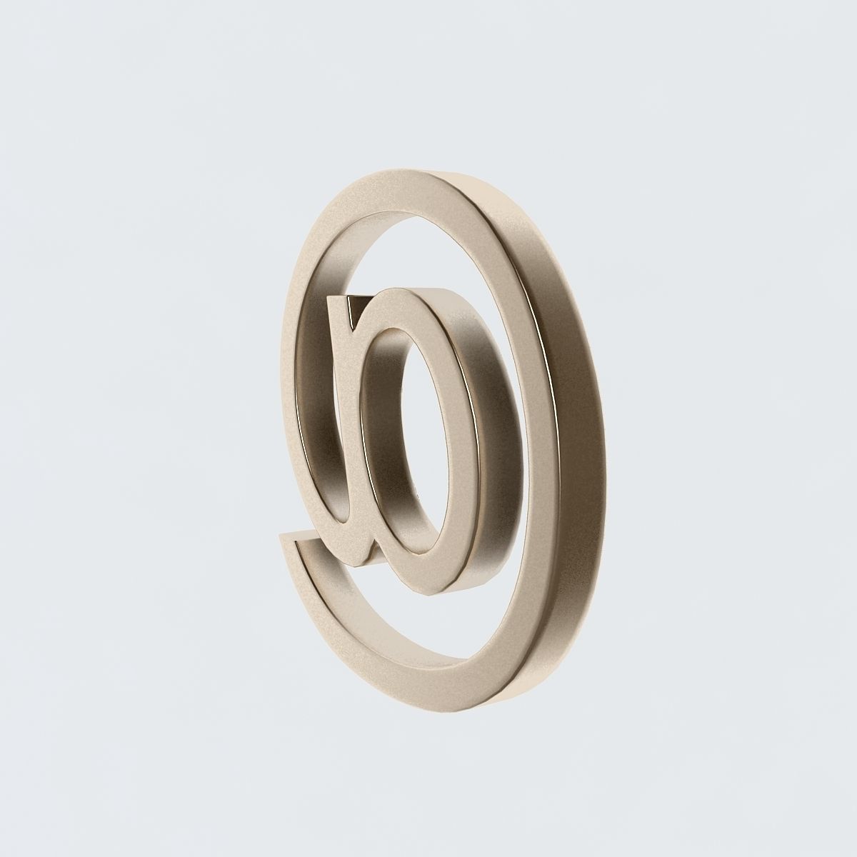 At simbol 3D model | CGTrader