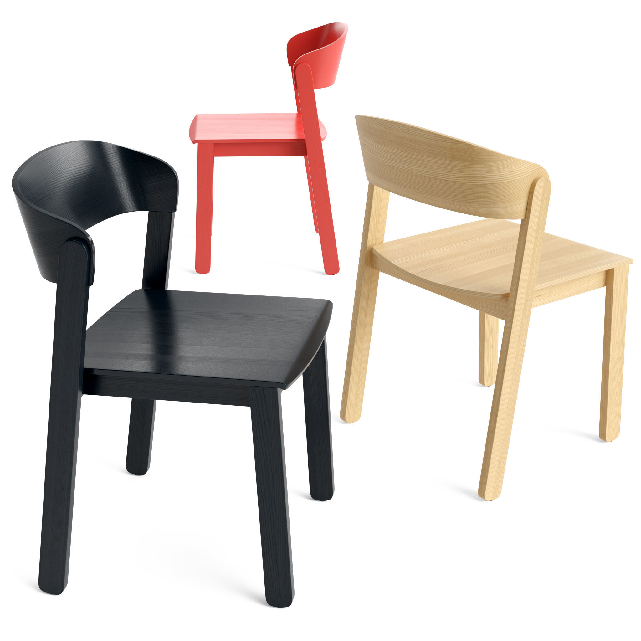 3D model Pur Chair and Seleri table VR / AR / low-poly | CGTrader