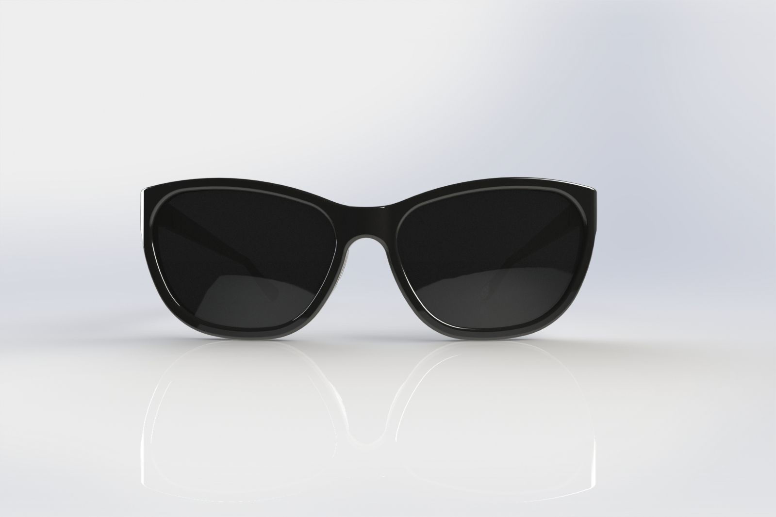 Sunglasses pair of with stripes free 3D model | CGTrader