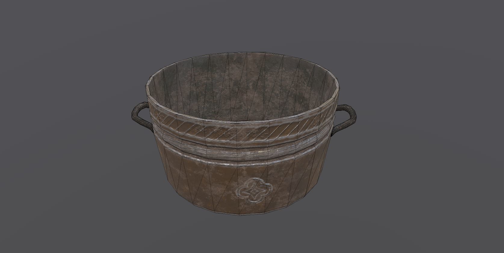 3D model MEDIEVAL POT VR / AR / low-poly | CGTrader