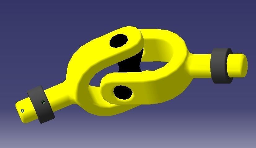 universal joint 3D model | CGTrader