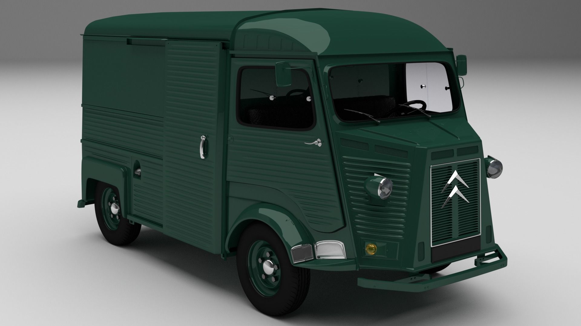 1980 Citroen H 3D model | CGTrader