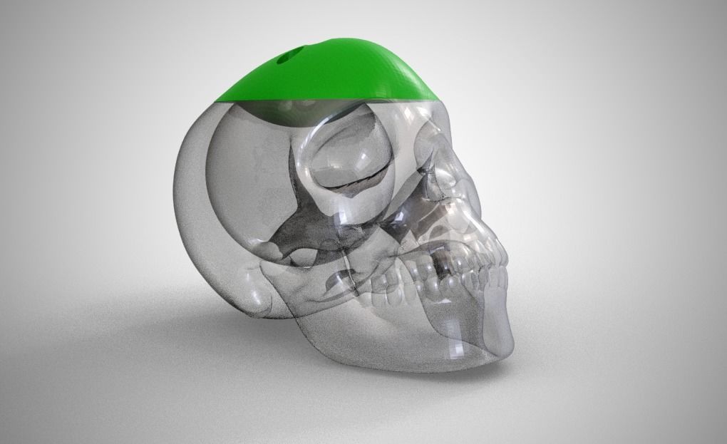 Skull Box 3D model 3D printable | CGTrader