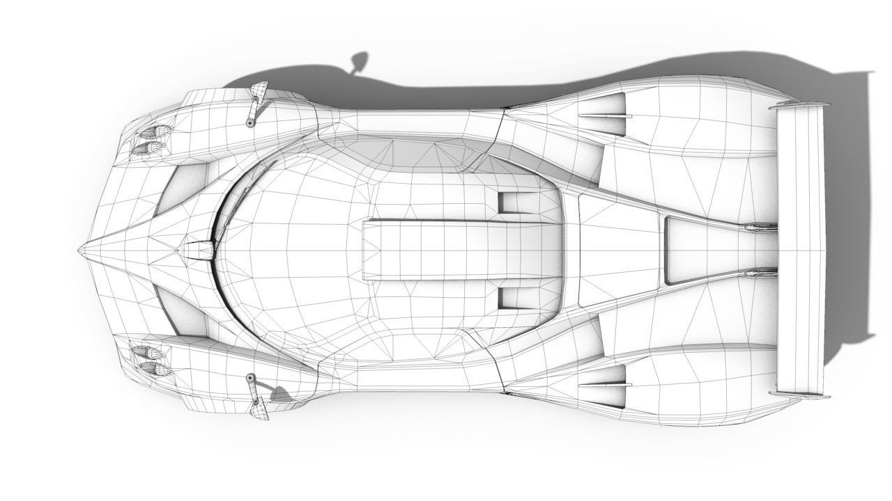 3D model Pagani Zonda VR / AR / low-poly | CGTrader