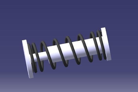 helical spring 3D model | CGTrader