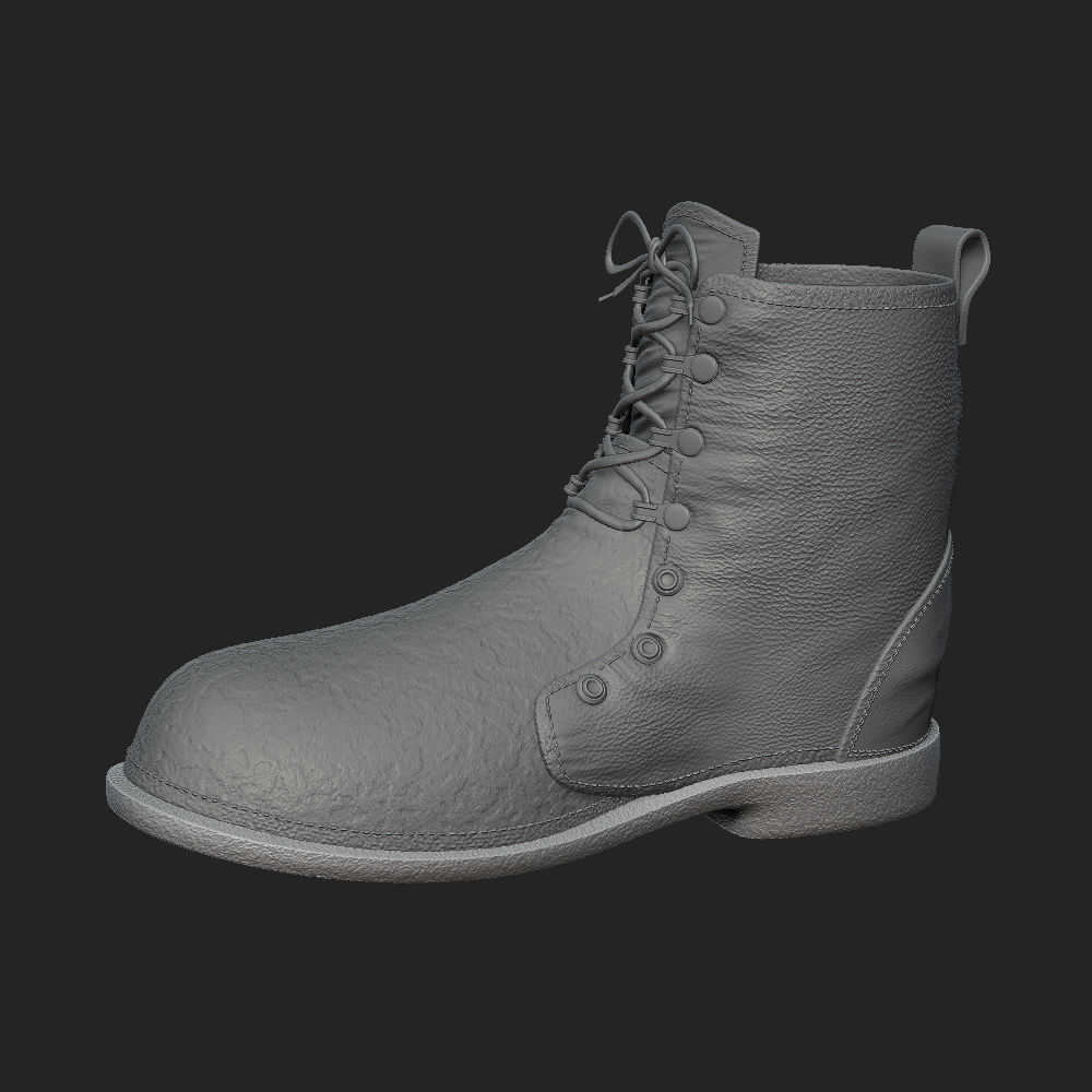 boots 3D model shoes 3D model | CGTrader