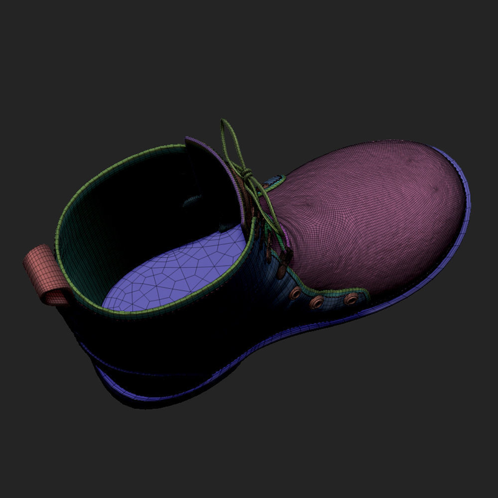 boots 3D model shoes 3D model | CGTrader