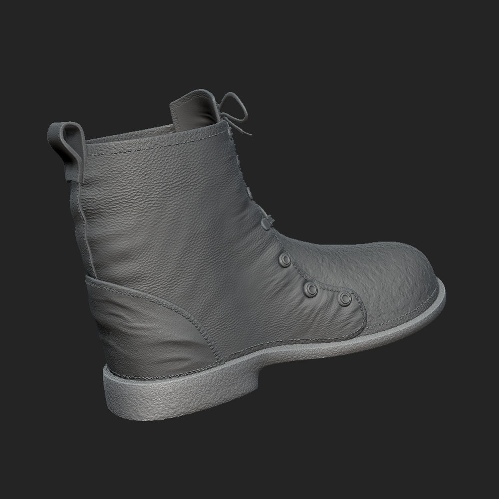 boots 3D model shoes 3D model | CGTrader