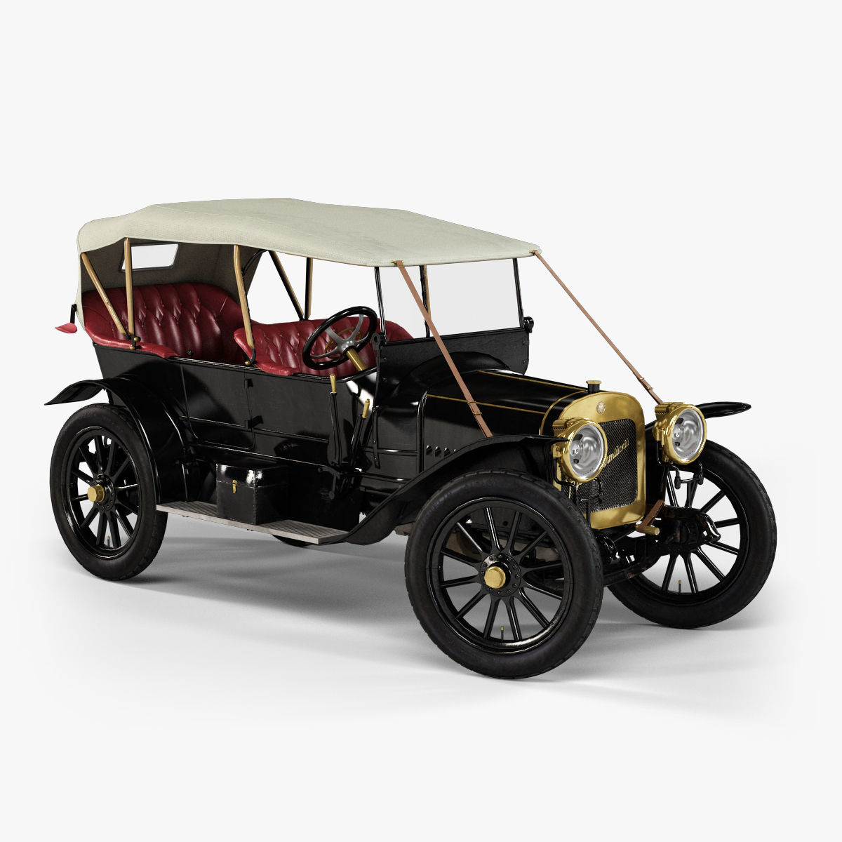 Russo-Balt K12-20 3D model animated rigged | CGTrader