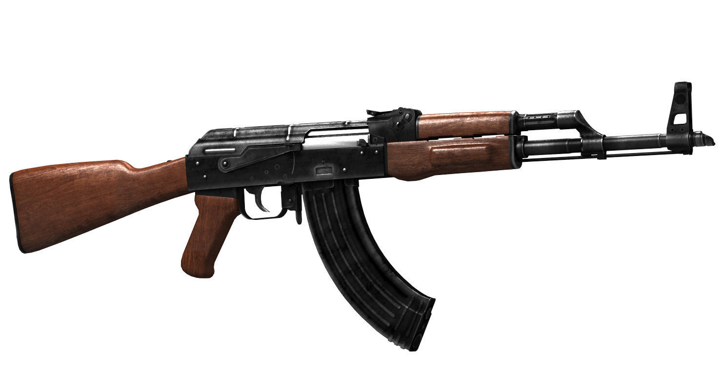 ak47 kalashnikov 3D model | CGTrader