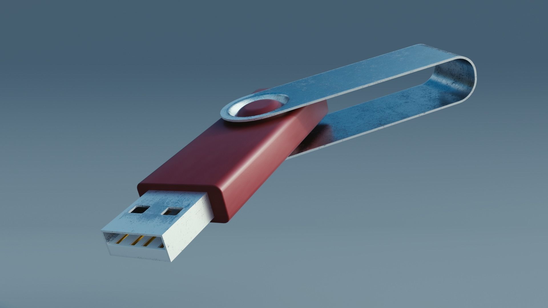 USB Flash Drive flash 3D | CGTrader