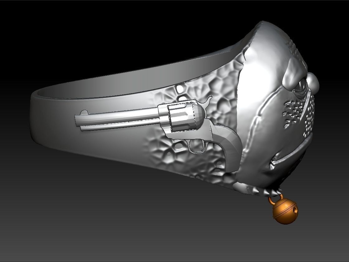 Doraemon Cigar Ring 3D model | CGTrader