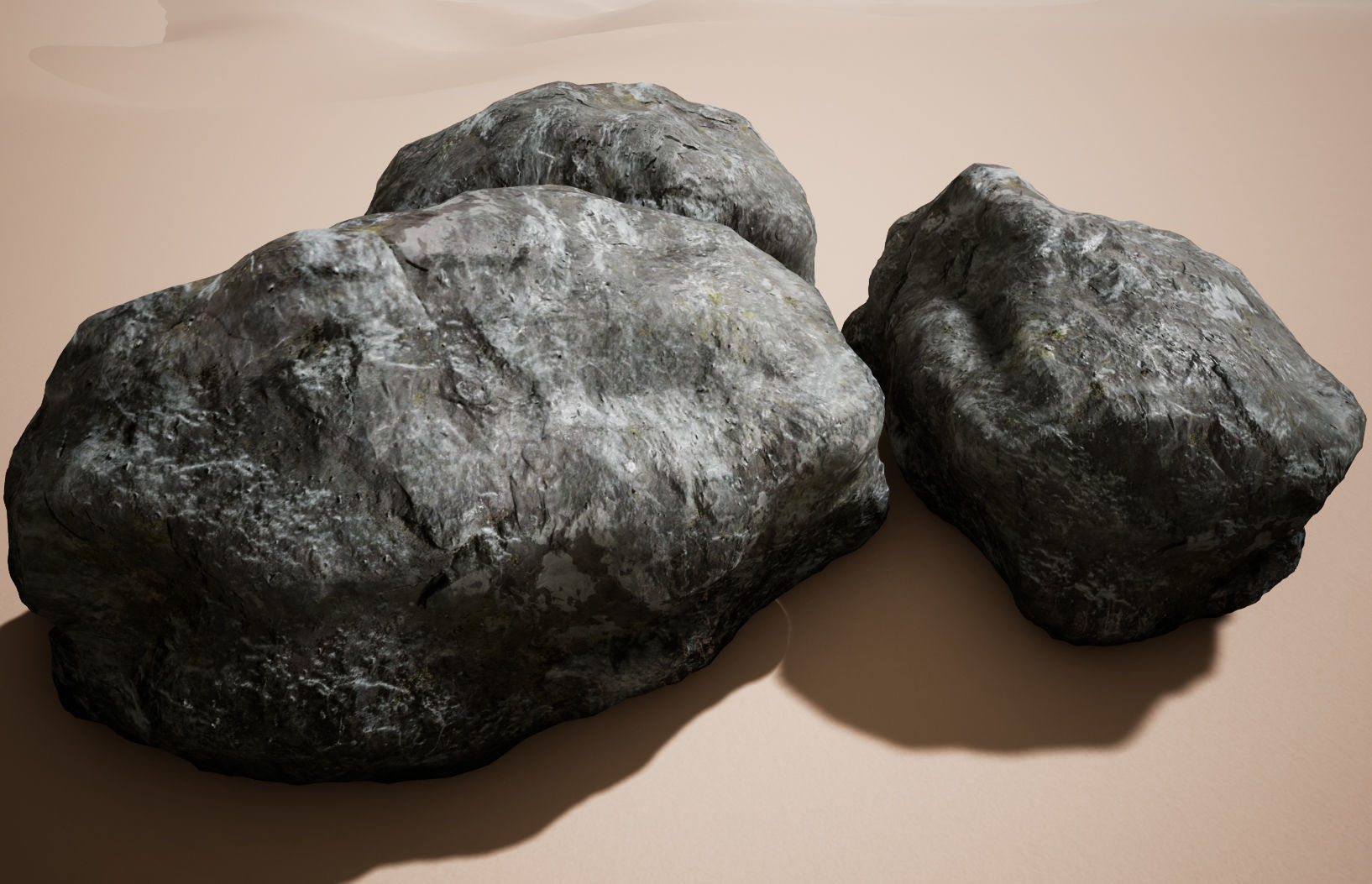 3D model Rock - PBR Game-Ready VR / AR / low-poly | CGTrader