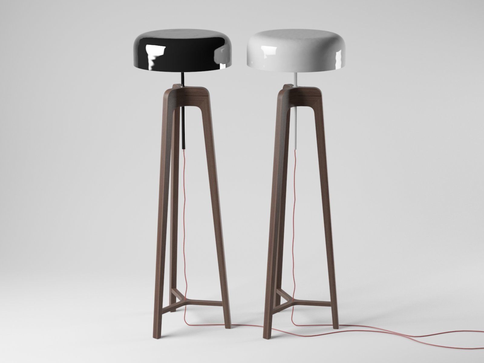 Pileo Floor Lamp 3D model | CGTrader